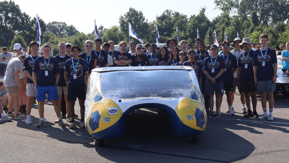 Sun-Powered and Speed Obsessed, the Georgia Tech Solar Racing Team Clinches Podium Finish